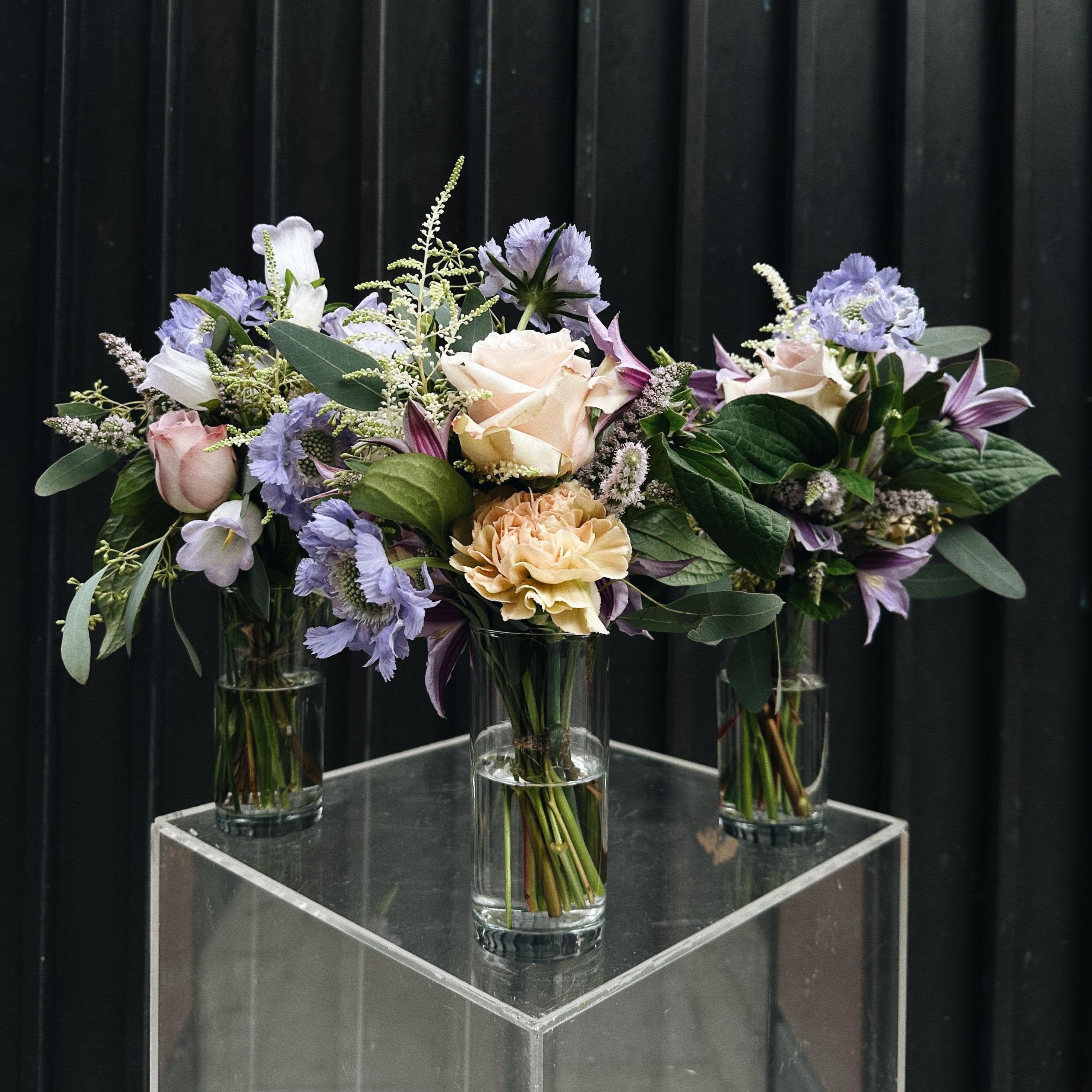 Posy Table Arrangements | Events & Weddings Flowers