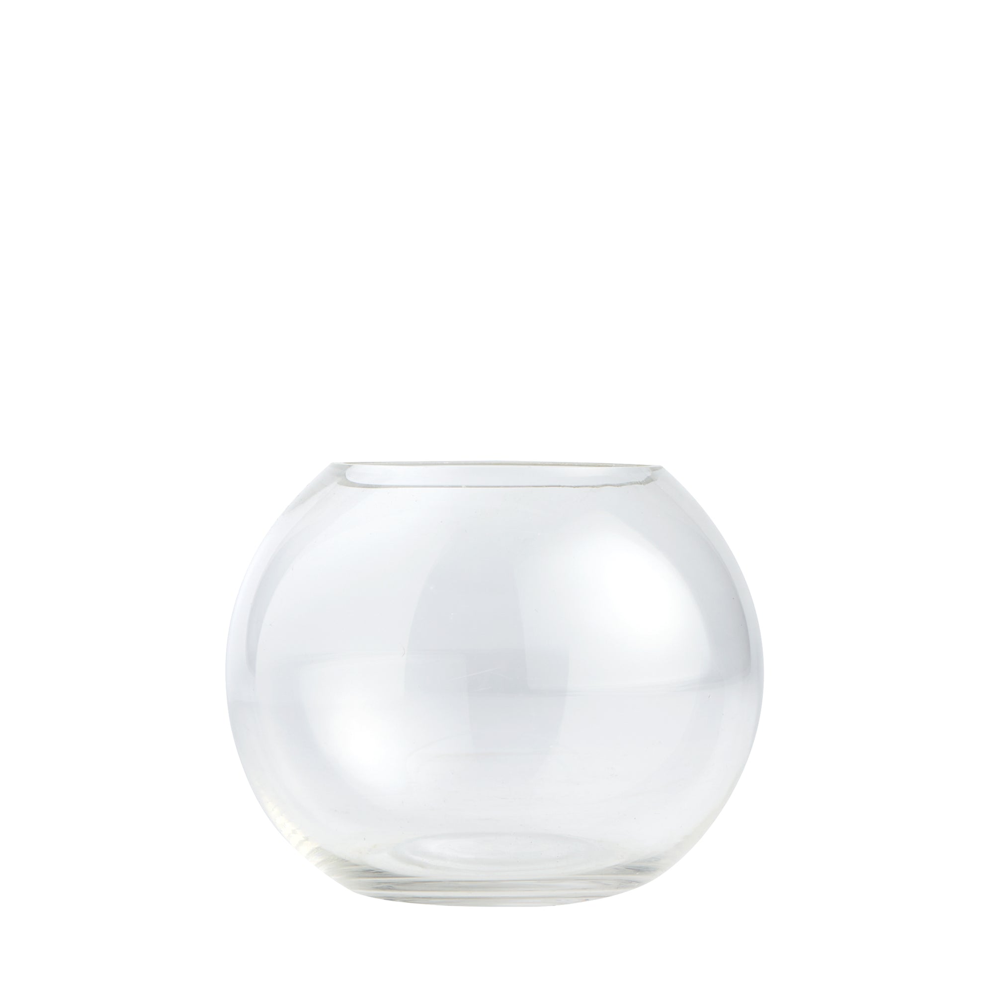 Small Glass Fishbowl Vase for Hire - 022 | Wild at Heart