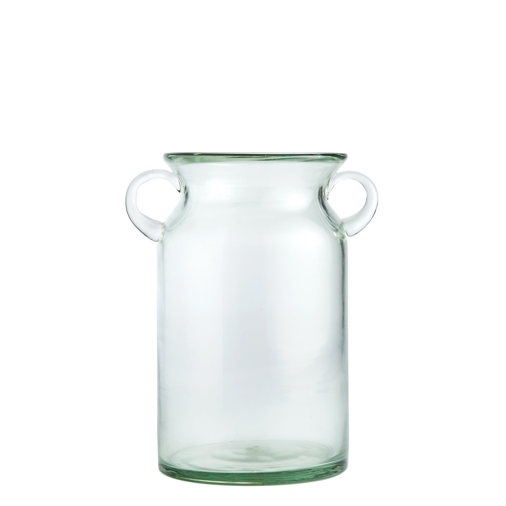 Green Glass Bell Vase for Hire - 036 | Wild at Heart